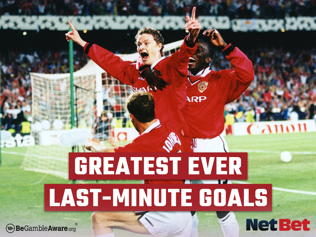 Top 5 Last-Minute Goals - NetBet UK