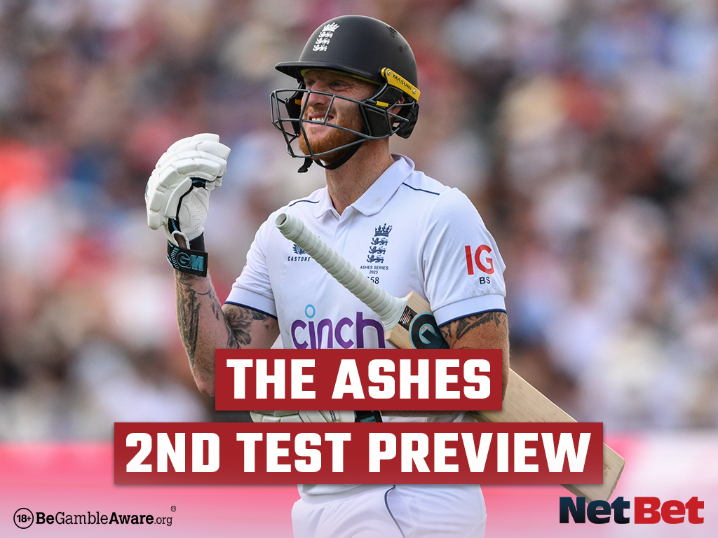 The Ashes: 2nd Test Preview - NetBet UK